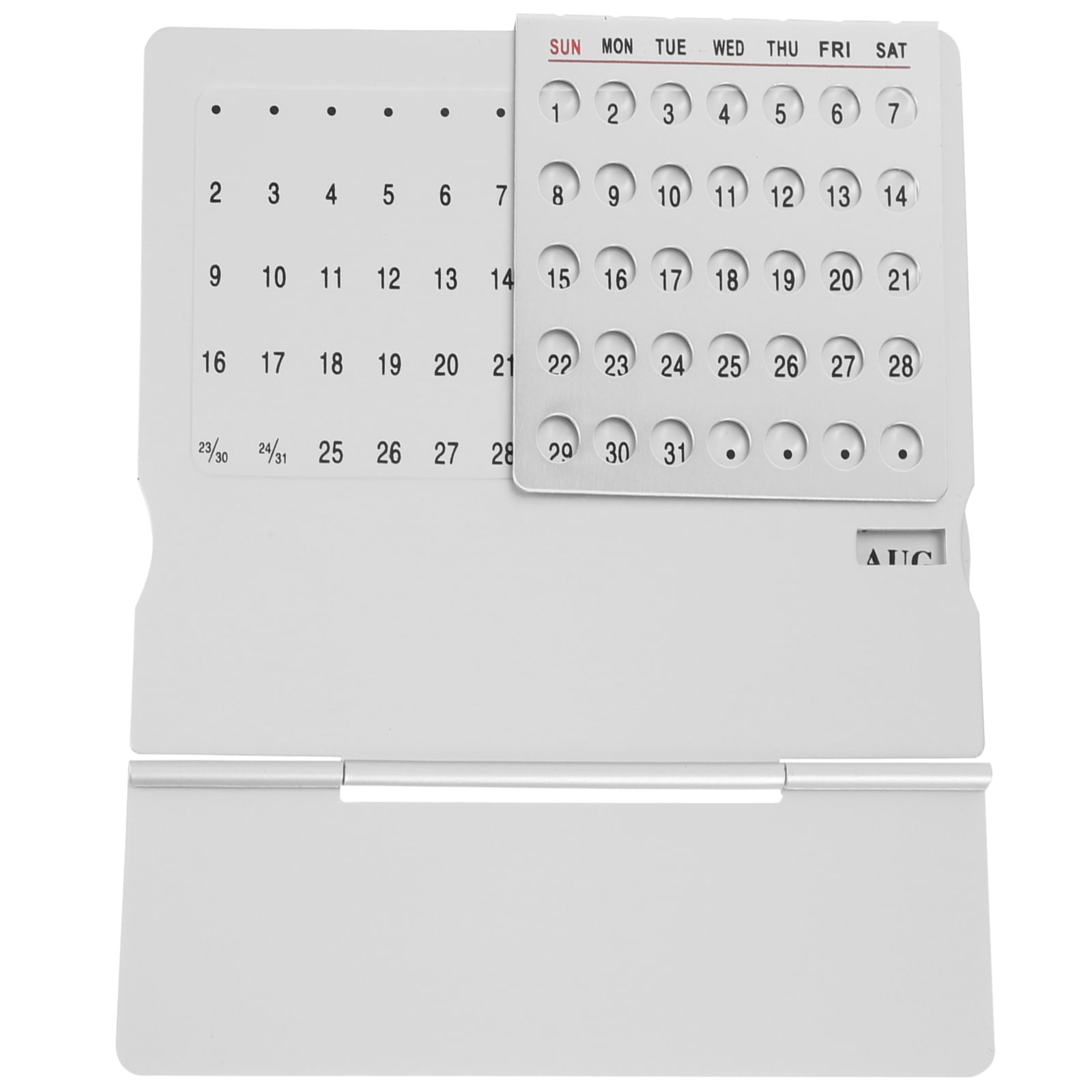 Perpetual Calendar Household Mini Stand up 2024 Table Decoration Office ...