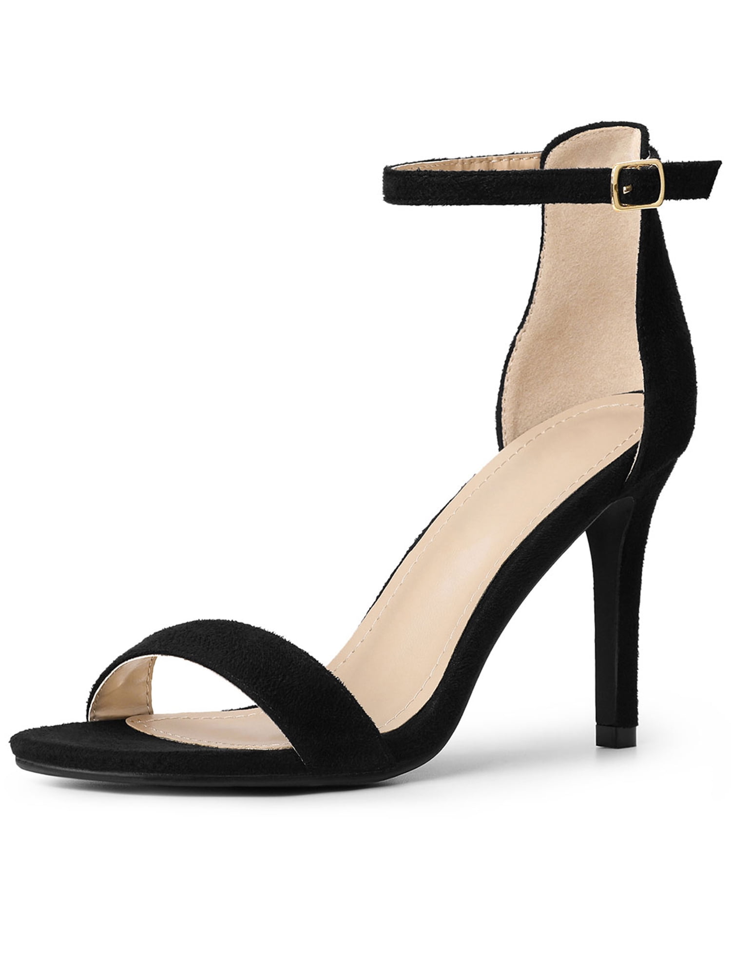 Perphy Women Ankle Strap Heel Stiletto High Heels Sandals