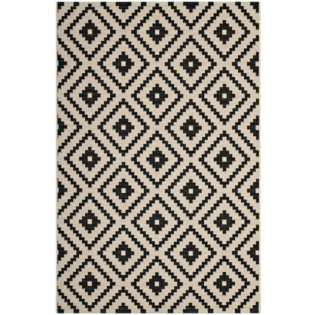 Perplex Geometric Diamond Trellis 8x10 Indoor and Outdoor Area Rug ...