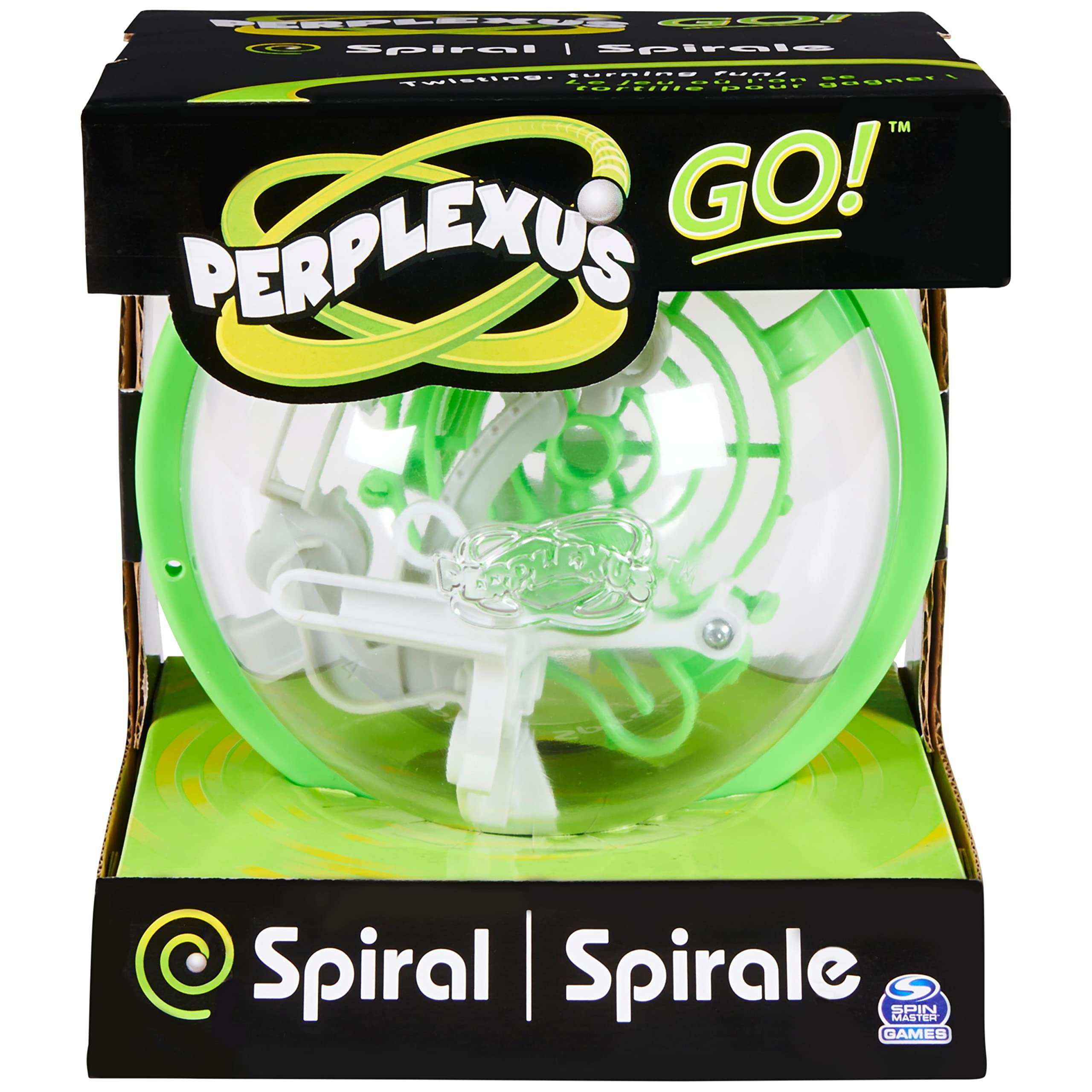 Perplexus GO! Spiral Compact Challenging Puzzle Maze Skill Game Adults & Kids - Walmart.com