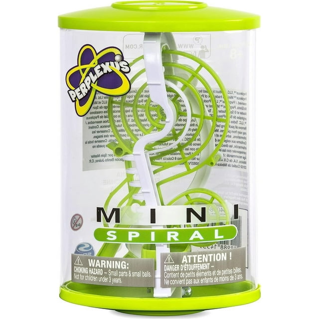 Perplexus Mini -Spiral 3D sculptural Portable Maze Game - Walmart.com