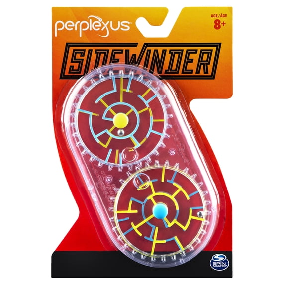Perplexus Sidewinder, Portable 3D Maze Game with 2 Mazes, for Ages 8 ...