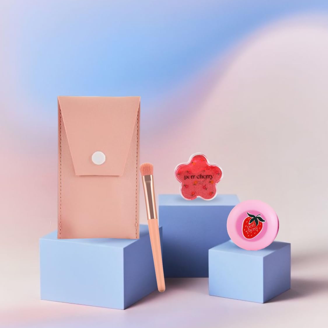 Perr Cherry Organic Makeup Kit for Girls and Kids 100 Natural Skin ...