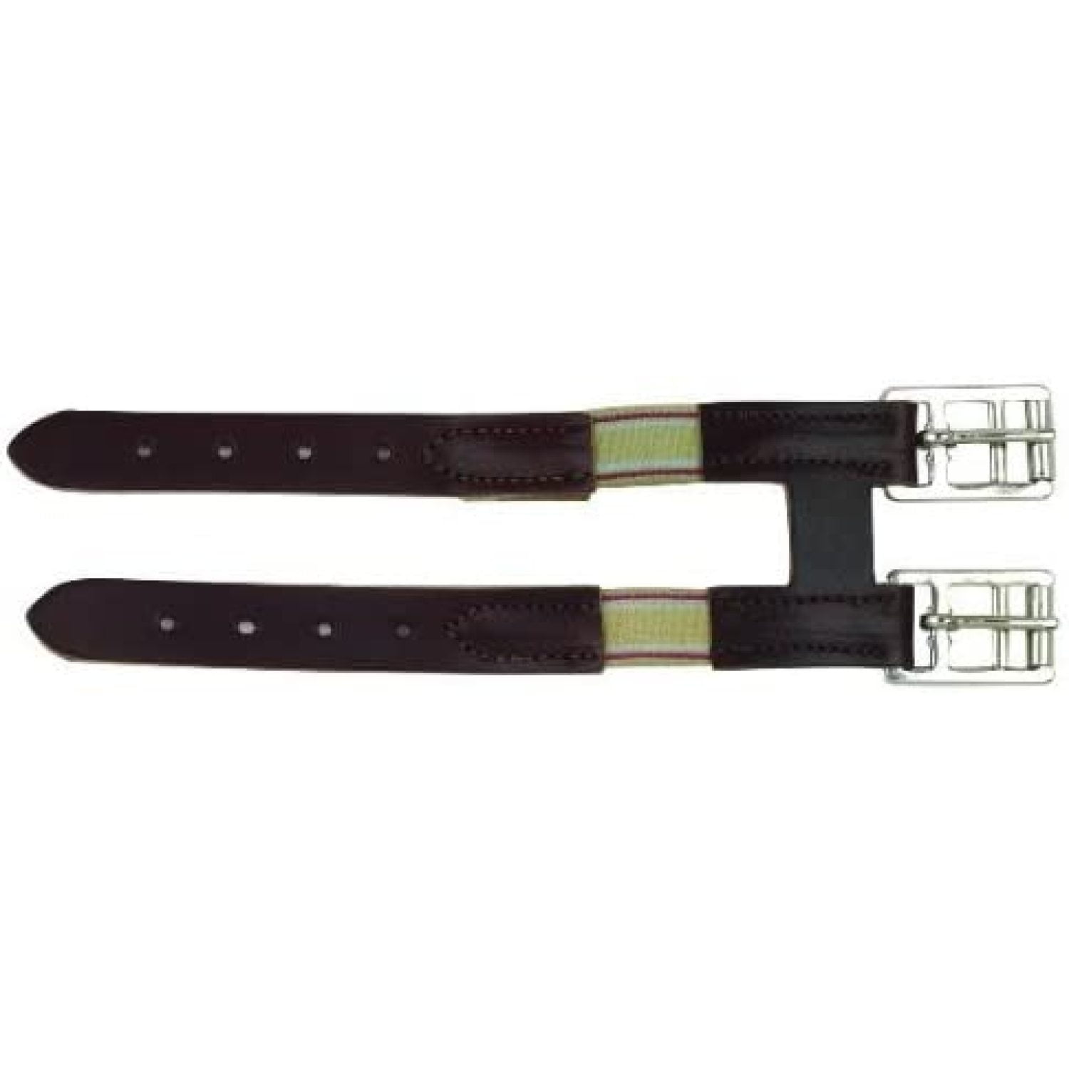 Perri's Leather Girth Extender with Elastic, Havana, One Size, Country ...