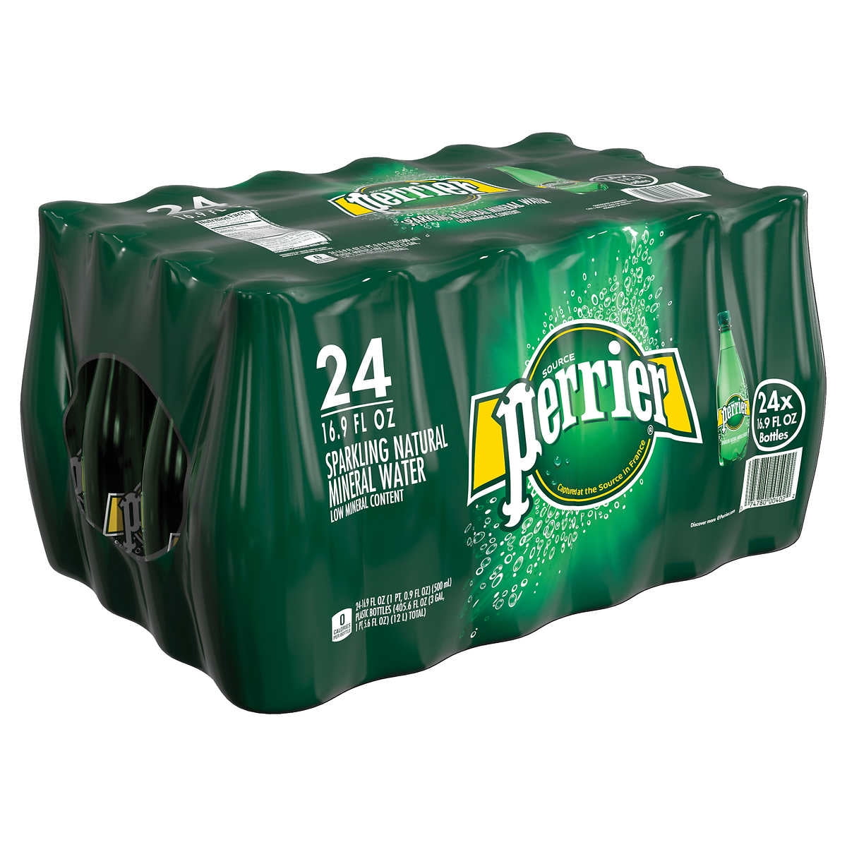 Perrier Carbonated Mineral Water, 16.9 Fl Oz (24 Pack) Plastic Bottles - Walmart.com