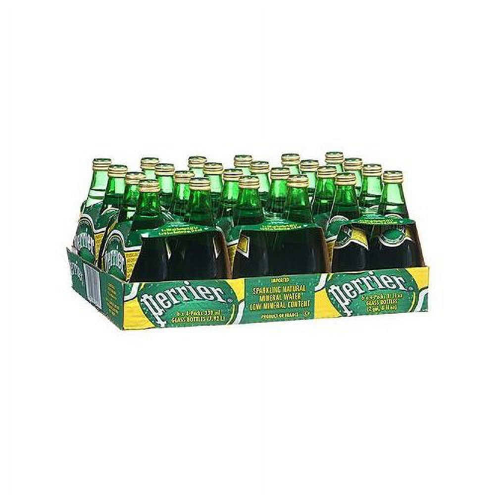 Perrier Sparkling Mineral Water, 11 oz Bottles, 24 Pack - Walmart.com