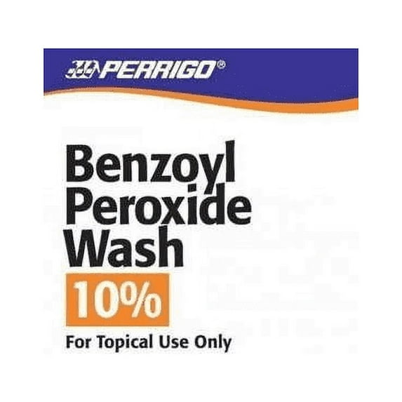 Perrigo Benzoyl Peroxide 10% Face Wash, 225 g HSA/FSA Eligible ...
