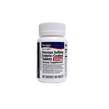 Ferrous Sulfate, Dietary Supplement Tablets, 100ct, 324mg, Enteric ...