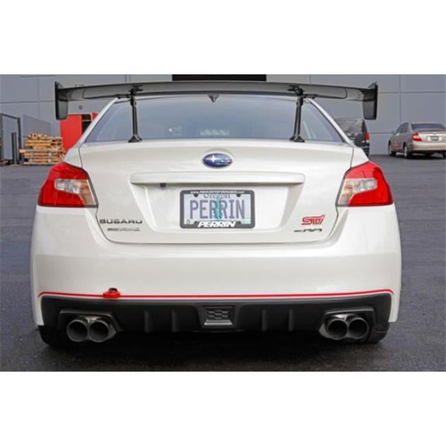 Perrin Performance PSP-BDY-252RD Rear Tow Hook Kit for 2015-2019 Subaru ...