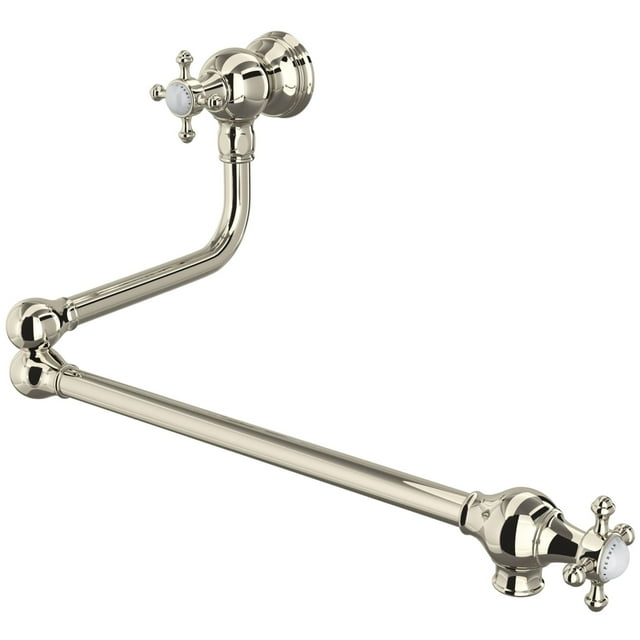 Perrin & Rowe Edwardian Era Wall Mounted Swing Arm Pot Filler With ...