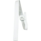 Perris 2" Basic Leather White Guitar Strap, Fully Adjustable From 44.5 ...