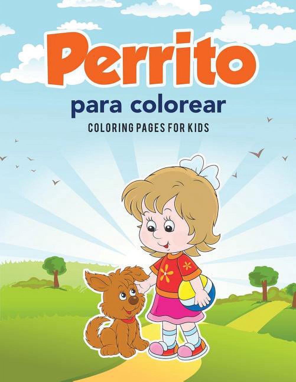 Perrito para colorear, (Paperback) - Walmart.com