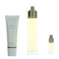 Perry Ellis 18 by Perry Ellis for Women - 4 Pc Gift Set 3.4oz EDP Spray ...