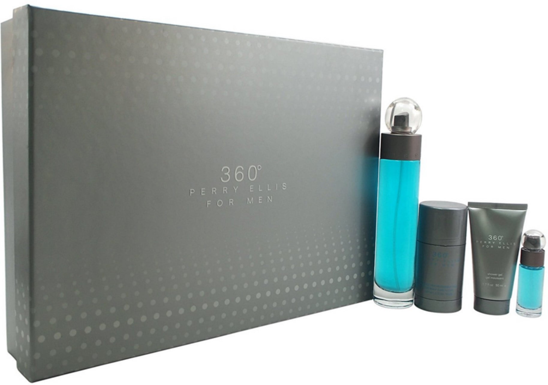 Perry Ellis 360° Cologne Gift Set for Men, 4 Pieces - Walmart.com