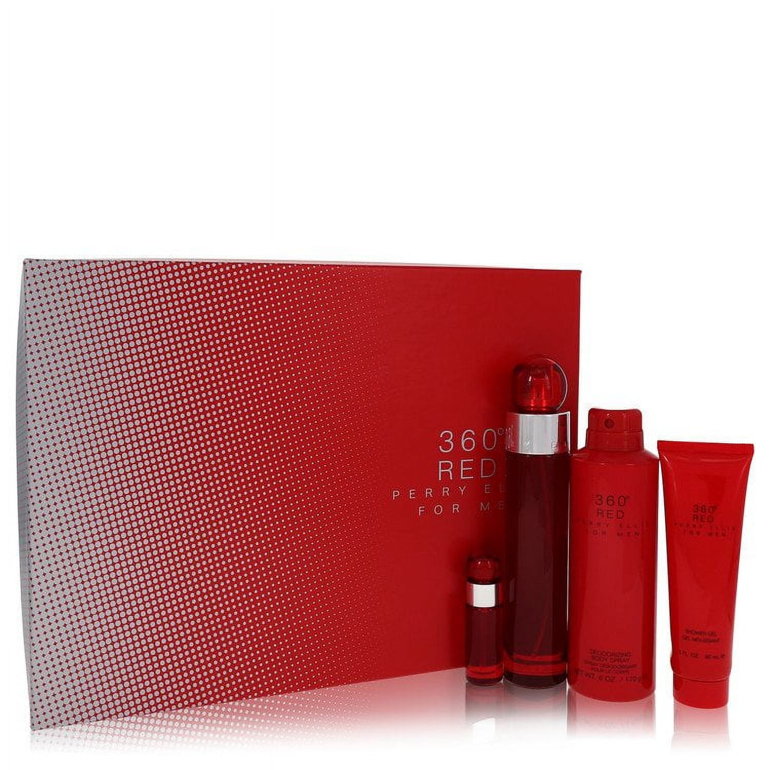 Perry Ellis 360 Red by Perry Ellis Gift Set -- for Men - Walmart.com