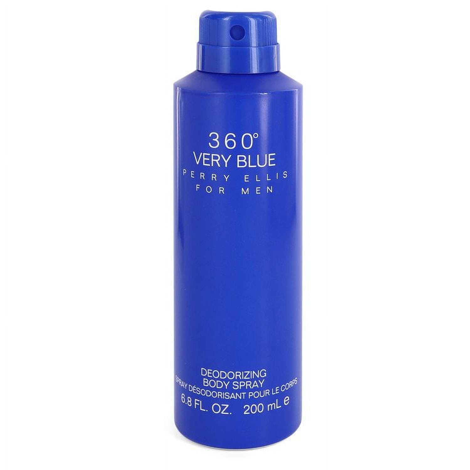 Perry Ellis 360 Very Blue by Perry Ellis Body Spray (unboxed) 6.8 oz ...