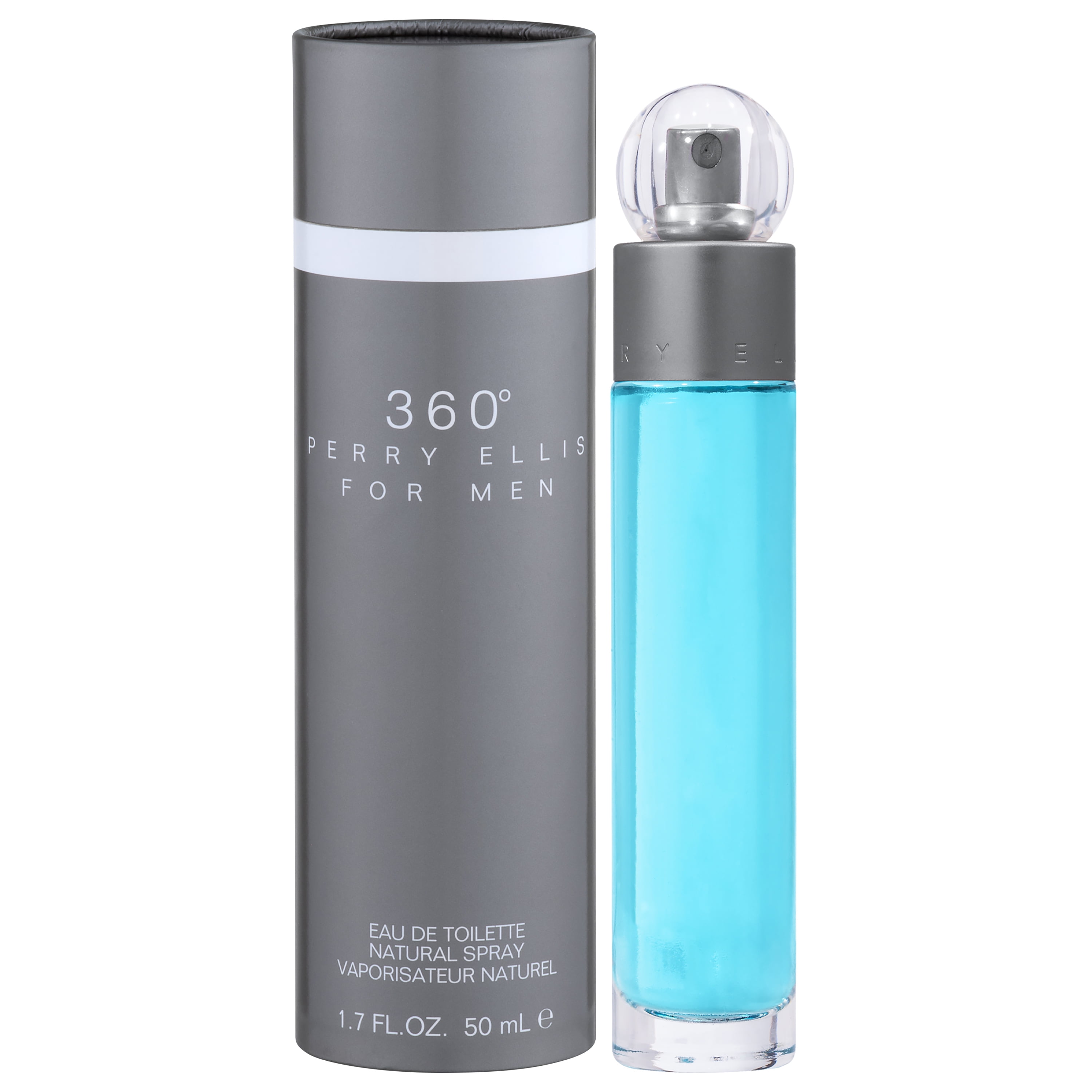 Perry Ellis 360° for Men Eau De Toilette Spray, Cologne for Men, 1.7 fl ...