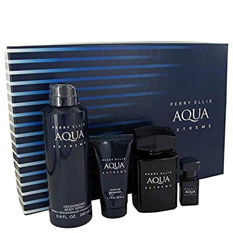 Perry Ellis Men's Aqua Extreme Gift Set Fragrances 844061011670 ...