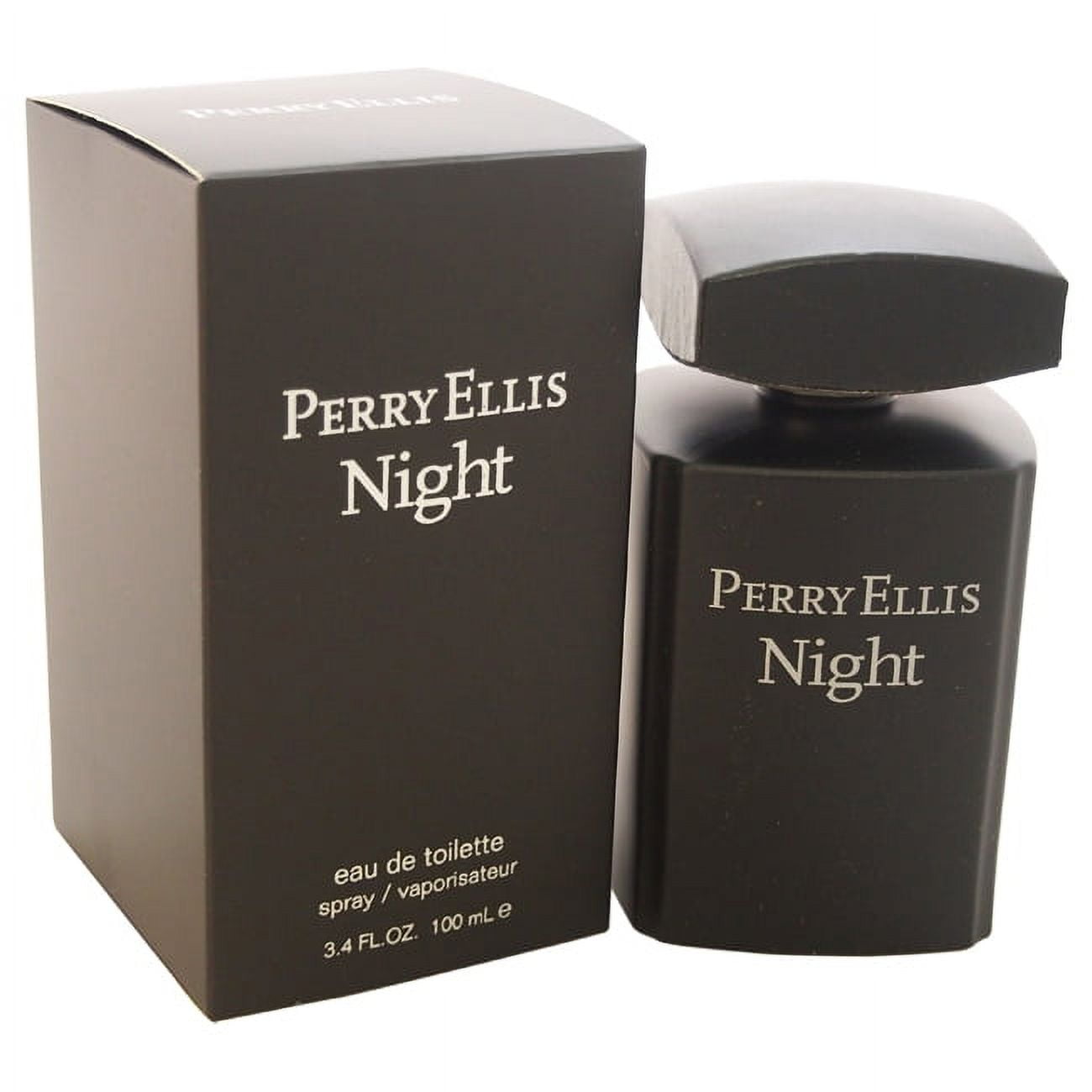 Perry Ellis Night Eau de Toilette, Cologne for Men, 3.4 Oz Full Size ...