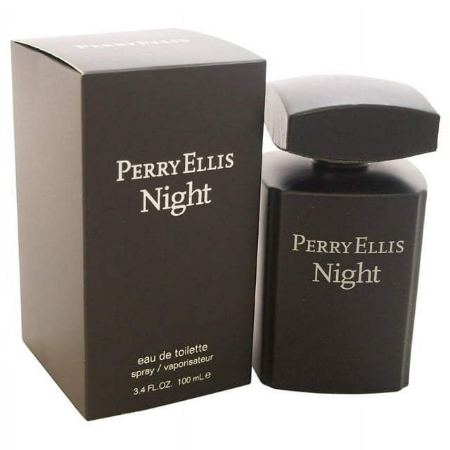 Perry Ellis Night Eau de Toilette, Cologne for Men, 3.4 Oz Full Size ...