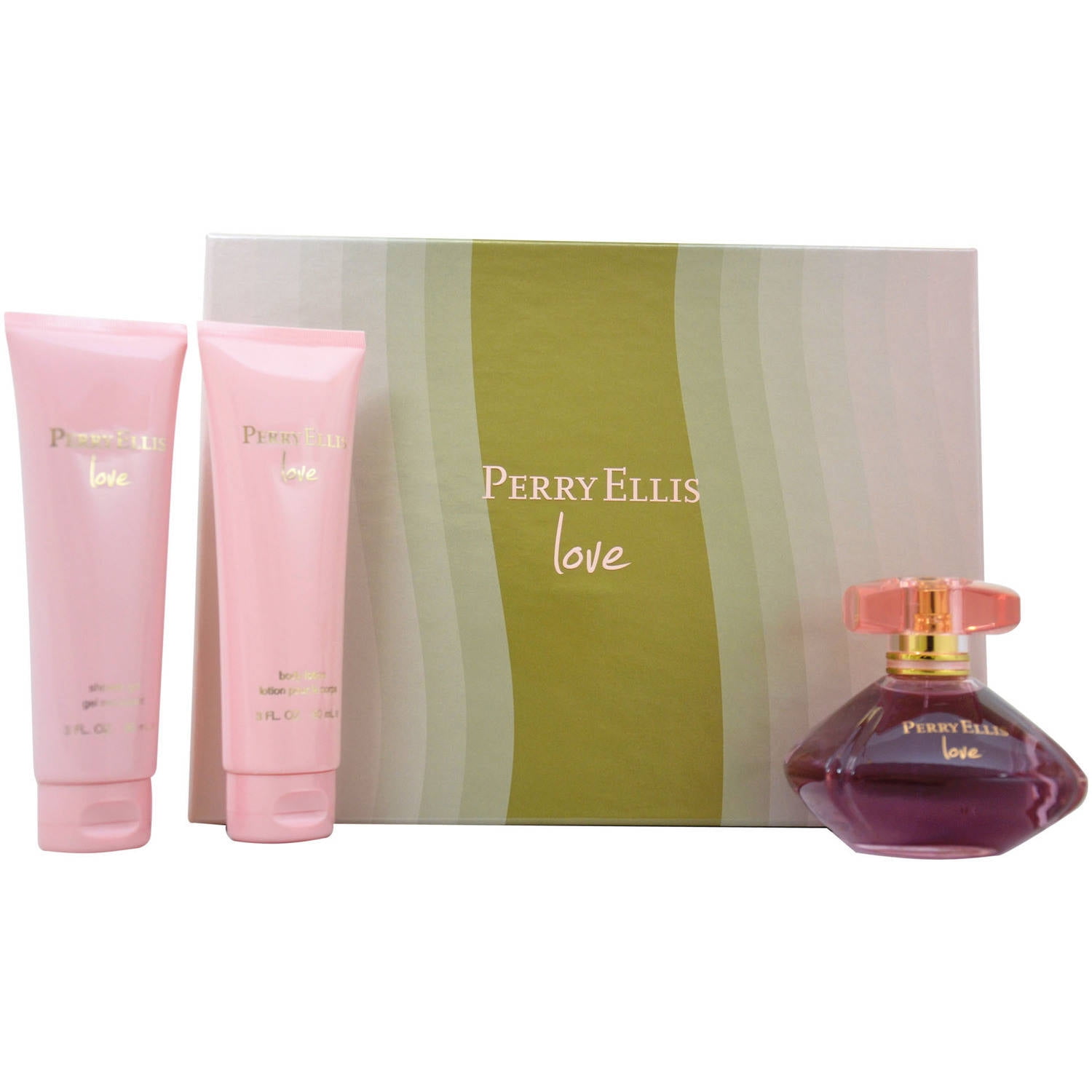 Perry Ellis Perry Ellis Love for Women Gift Set, 3 pc - Walmart.com