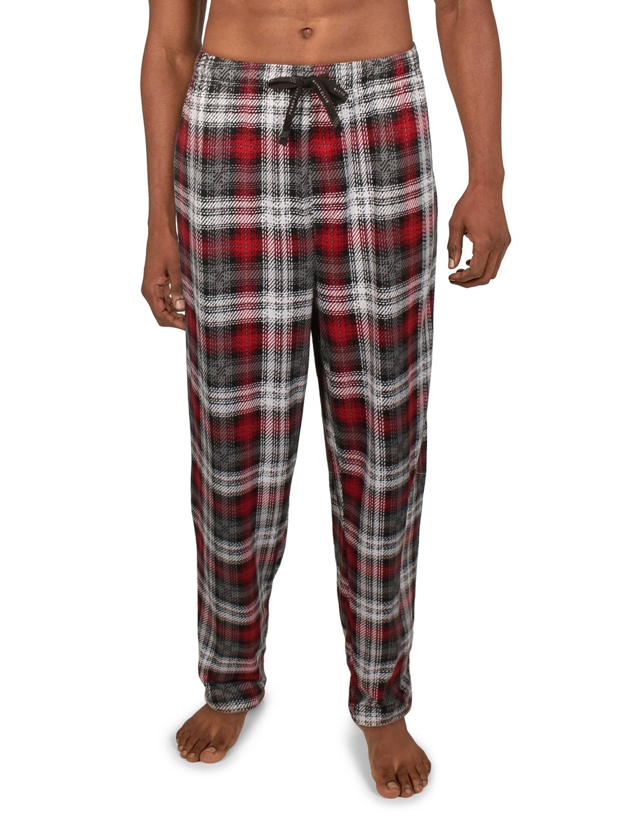 Perry Ellis Portfolio Fleece Window Pane Sleep Pant, (Men's) - Walmart.com