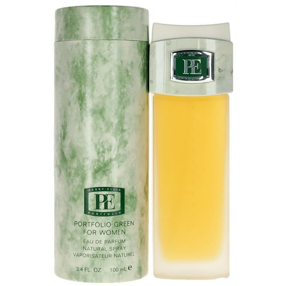 Green Cologne Bottle