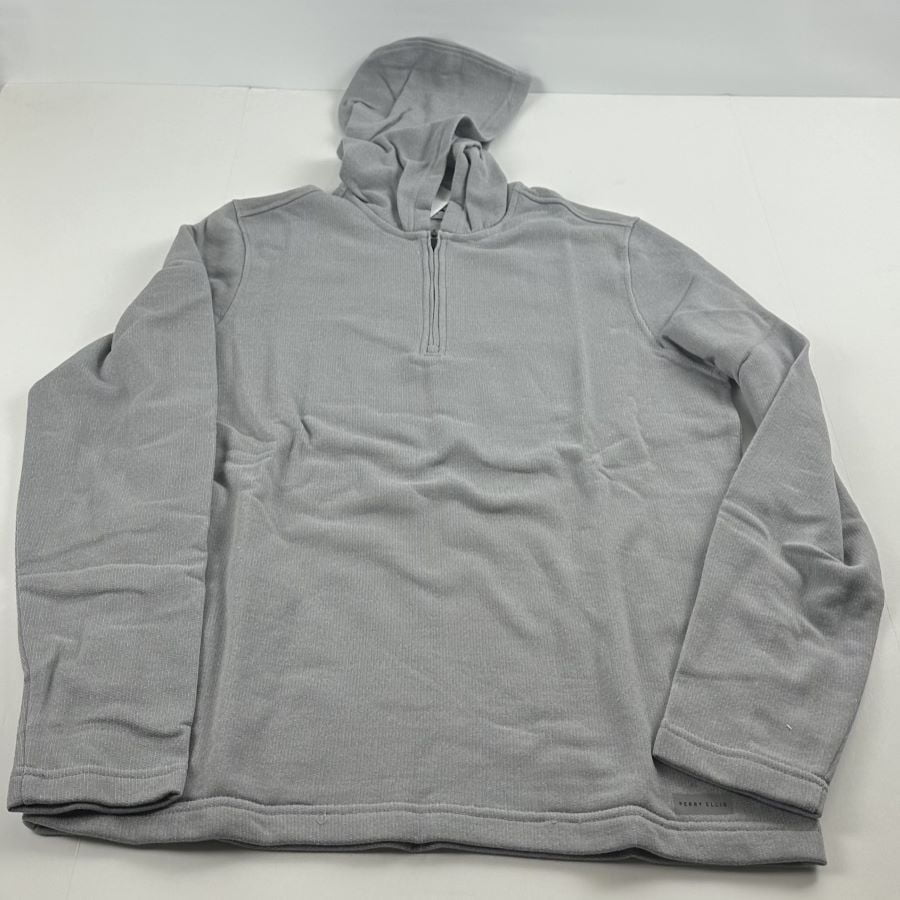 Perry Ellis Portfolio Men's Portfolio Heathered Knit Lounge Hoodie in ...