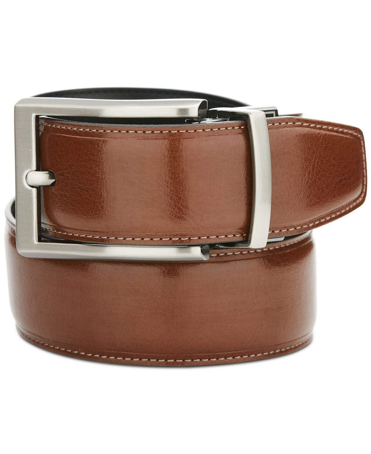 Perry Ellis Portfolio Men's Reversible Belt With Minor Scratches Check ...