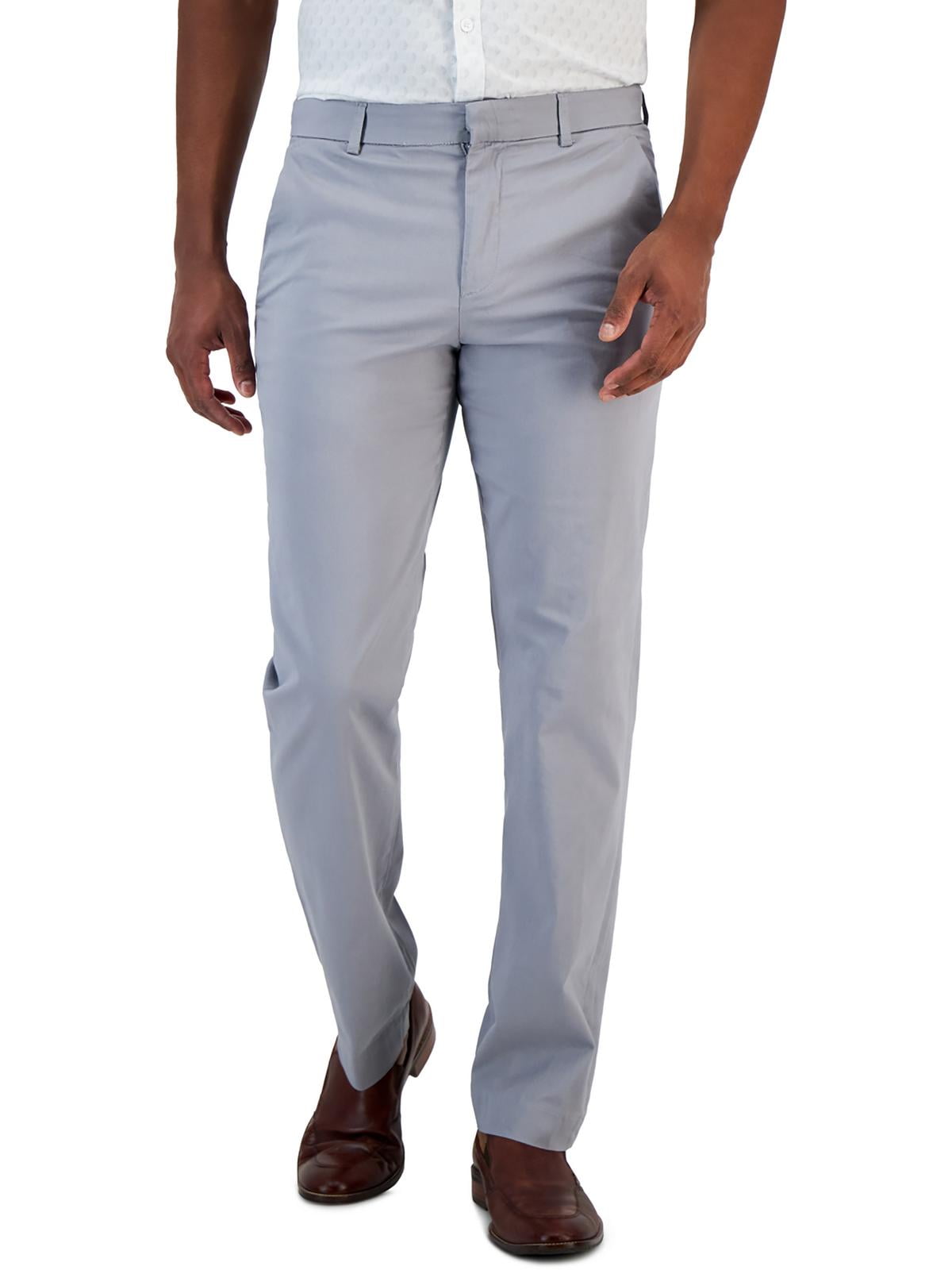 Perry Ellis Portfolio Mens Slim Fit Mid Rise Dress Pants - Walmart.com