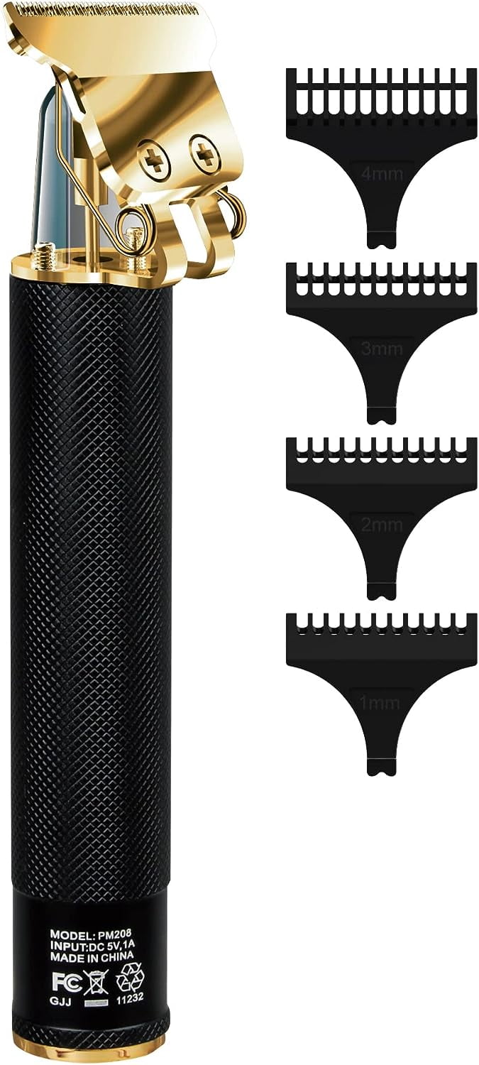 Perry Ellis Rechargeable T-Blade Hair Trimmer for Men | Beard Kit ...