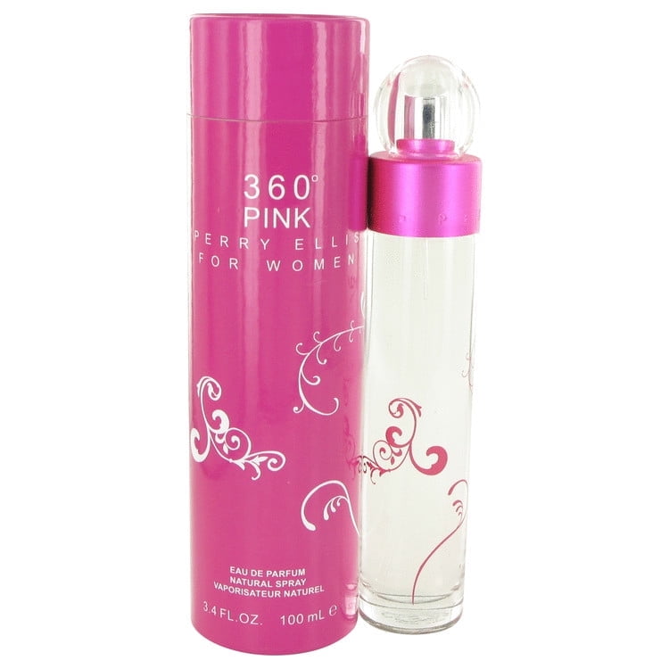 Perry Ellis 360 Pink Fragrance for Women, Eau De Parfum Spray 3.4 oz ...