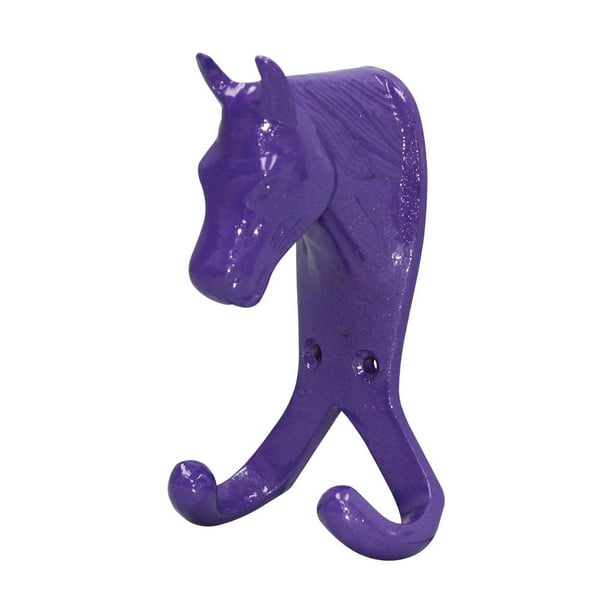 Perry Equestrian Horse Head Double Stable/Wall Hook - Walmart Business ...