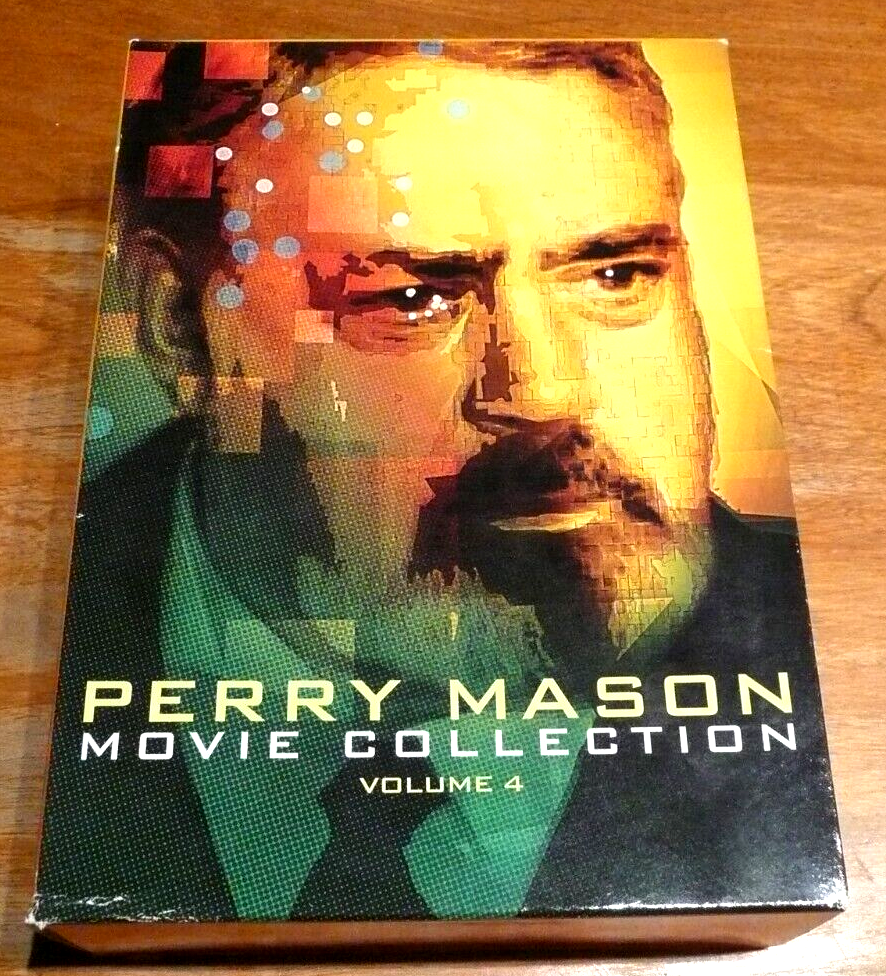 Perry Mason Movie Collection Volume Four 3 Disc Dvd Set 6 Movies NEW ...