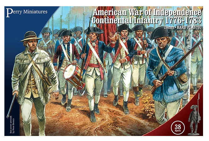 Perry Miniatures: American War of Independence Continental Infantry ...