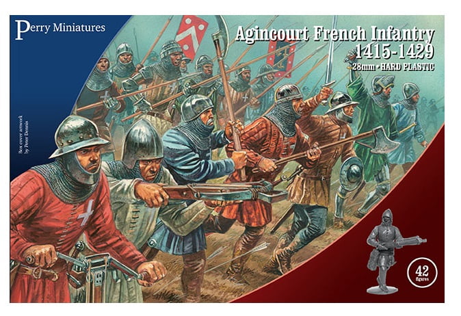 Perry Miniatures: Agincourt French Infantry - 42 Figures 28mm - Walmart.com