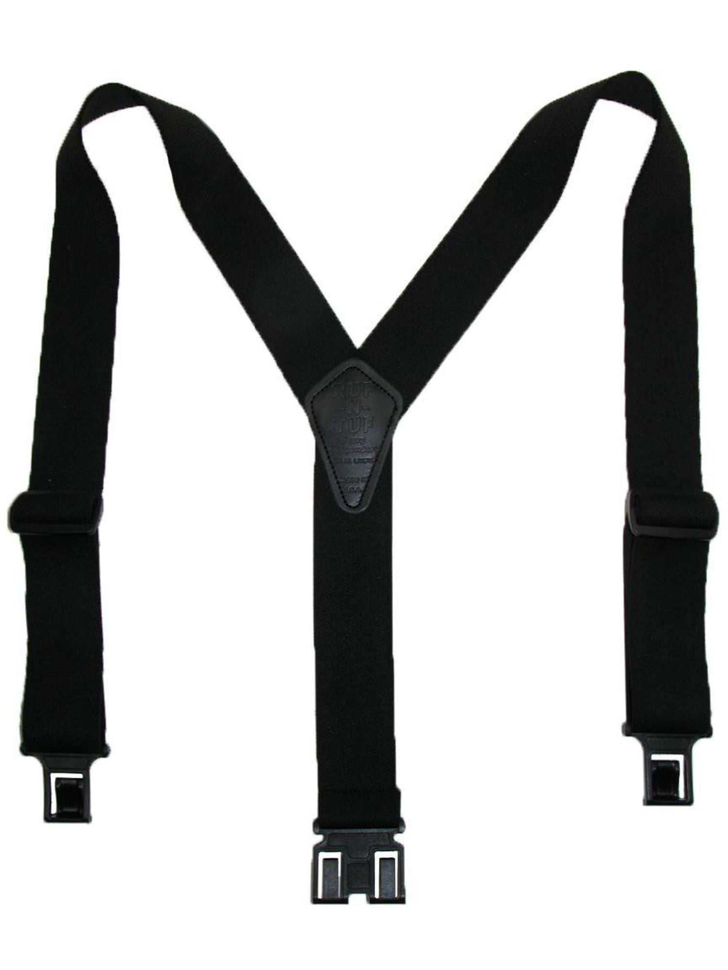 Perry Suspenders 2" Big & Tall - Ruf-N-Tuf - Black - 2"W x 54"L ...