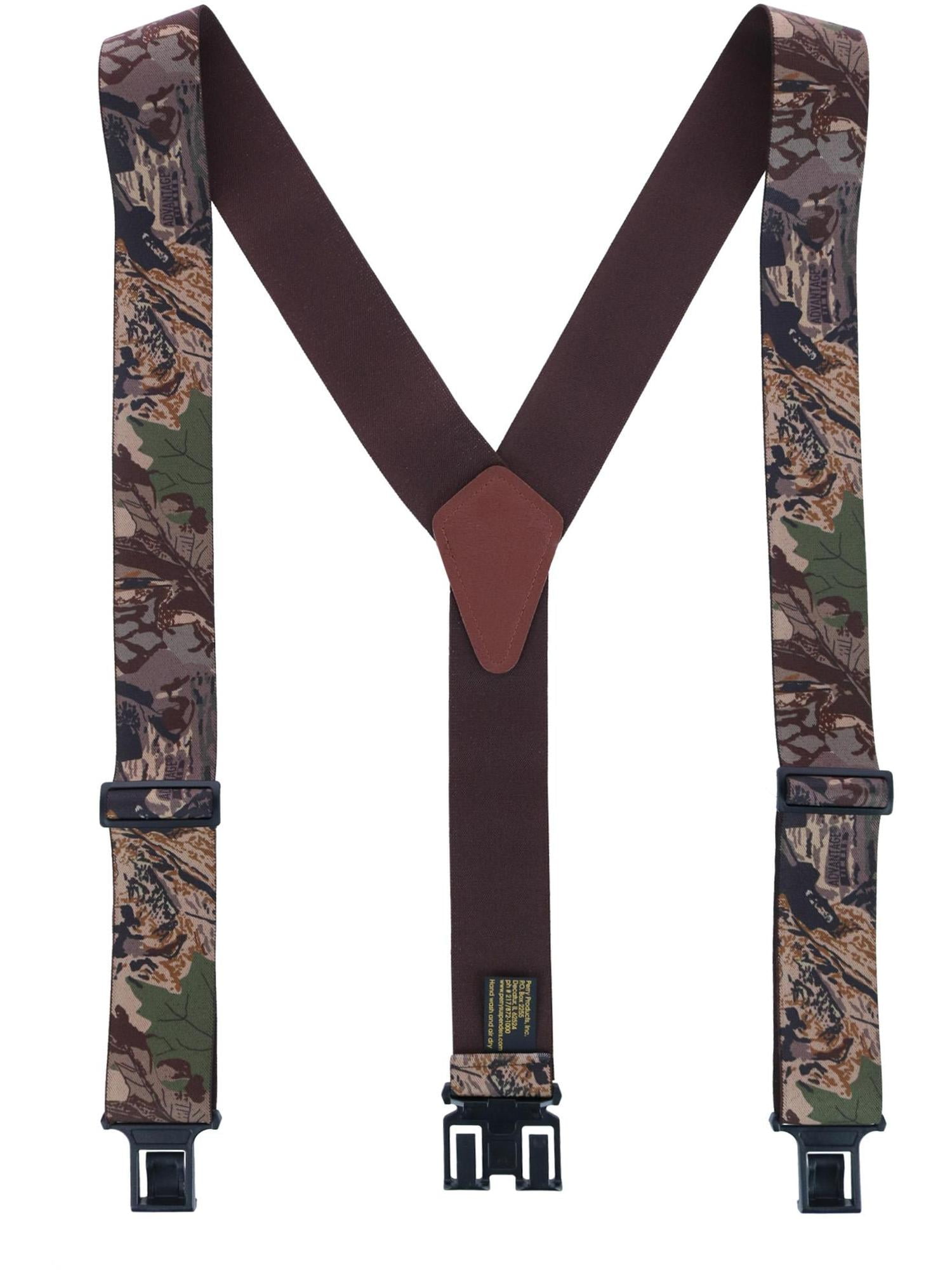 Perry Suspenders Elastic Hook End Camouflage Suspenders (Tall Available ...