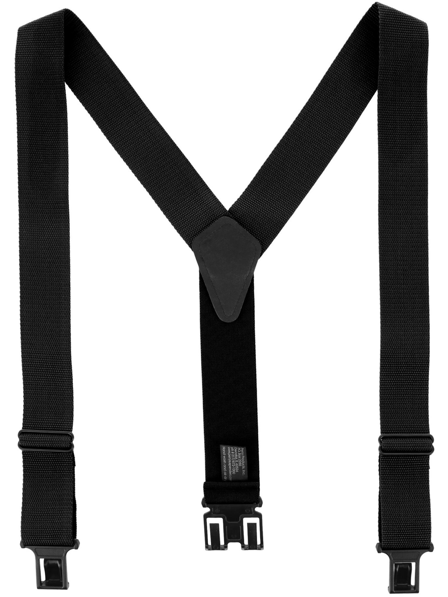 Custom Leathercraft 110RUL 2" Ruler Heavy-Duty Elastic Suspenders ...