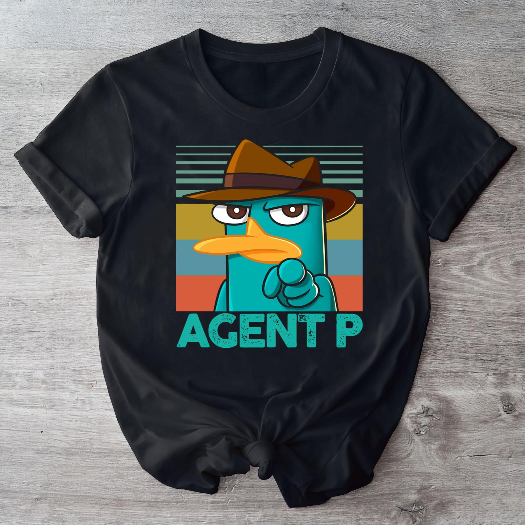 Perry The Platypus Agent P T-Shirt, Phineas And Ferb Shirt, Men'S Women ...