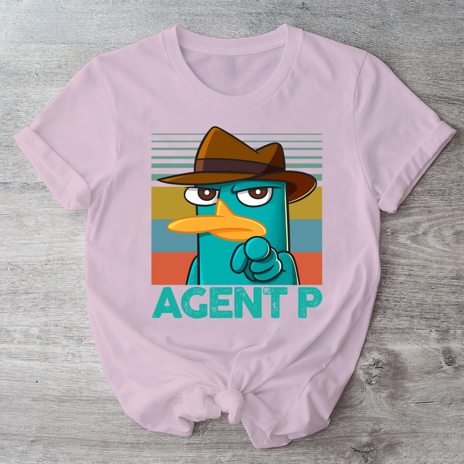 Perry The Platypus Agent P T-Shirt, Phineas And Ferb Shirt, Men'S Women ...