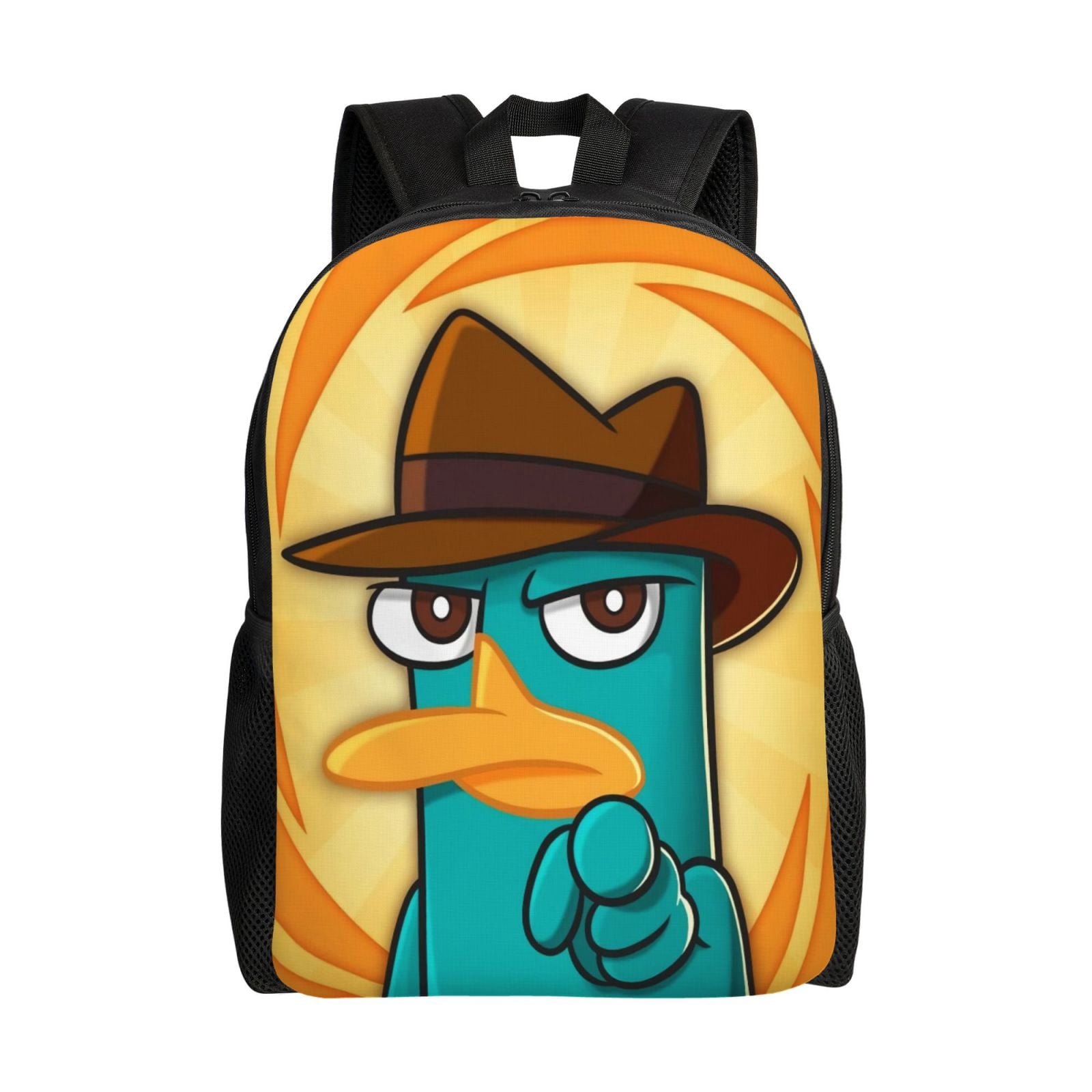 Perry The Platypus Backpack Fashion Casual Unisex Laptop Computer Daily ...
