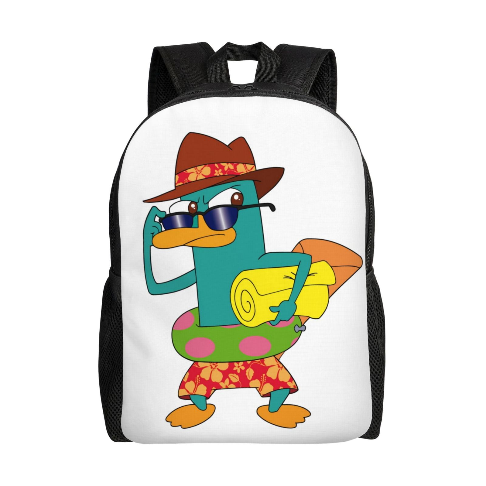 Perry The Platypus Backpack Fashion Casual Unisex Laptop Computer Daily ...