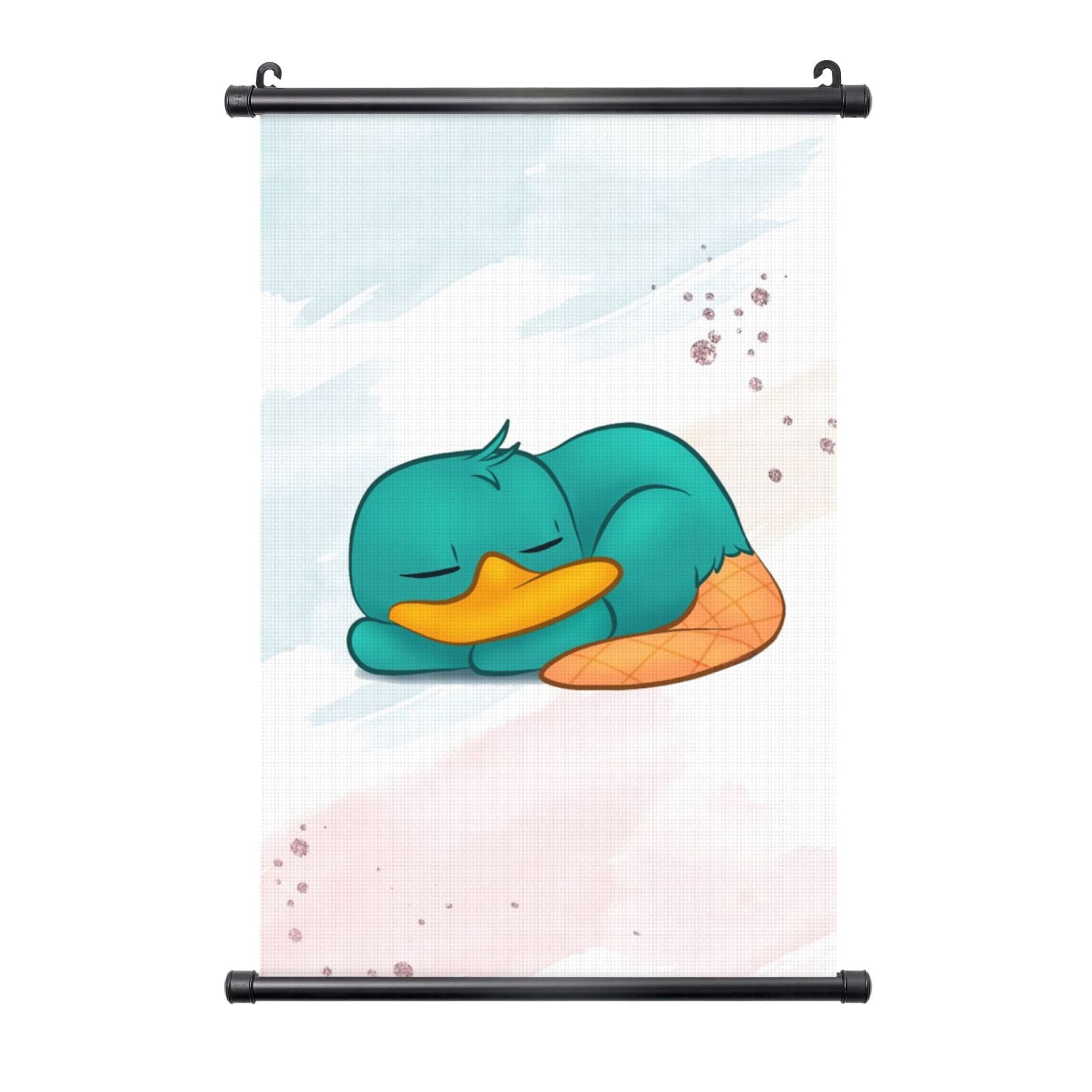 Hanging Poster Prints Canvas PVC Scroll Shaft Wall Art Painting Wall ...