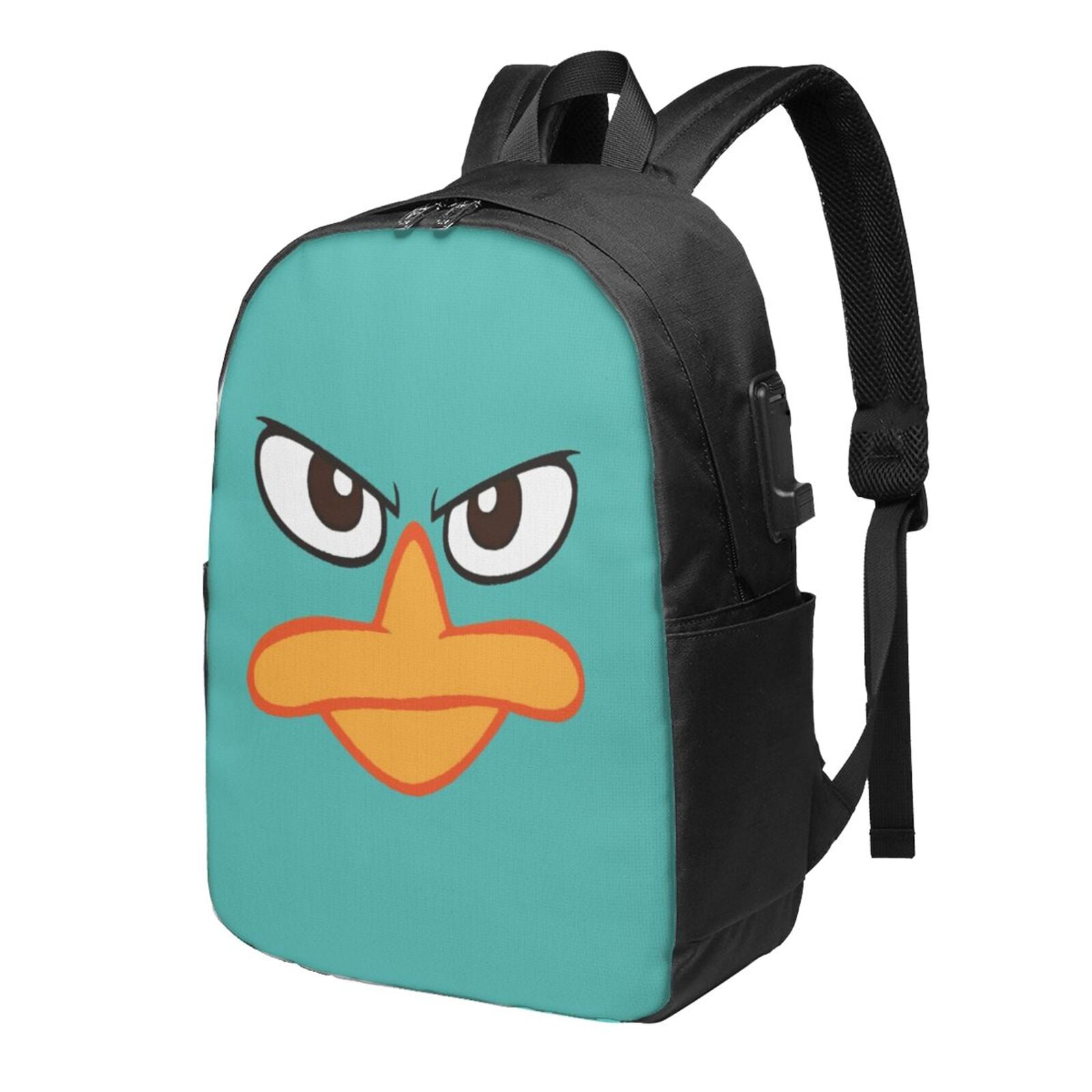 Perry The Platypus Mask Backpack Fashion Travel Backpack Laptop ...