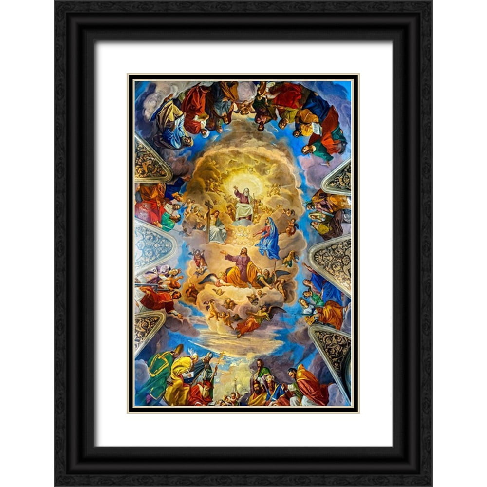 Perry, William 13x18 Black Ornate Wood Framed with Double Matting ...