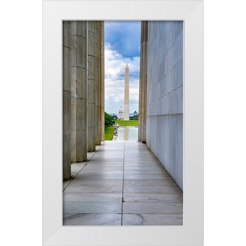 Perry, William 16x24 White Modern Wood Framed Museum Art Print Titled ...