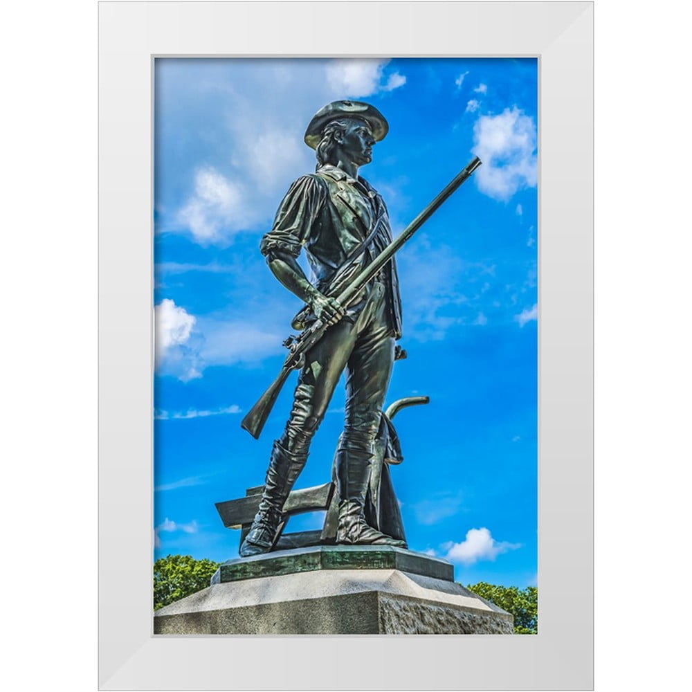 Perry, William 23x32 White Modern Wood Framed Museum Art Print Titled ...