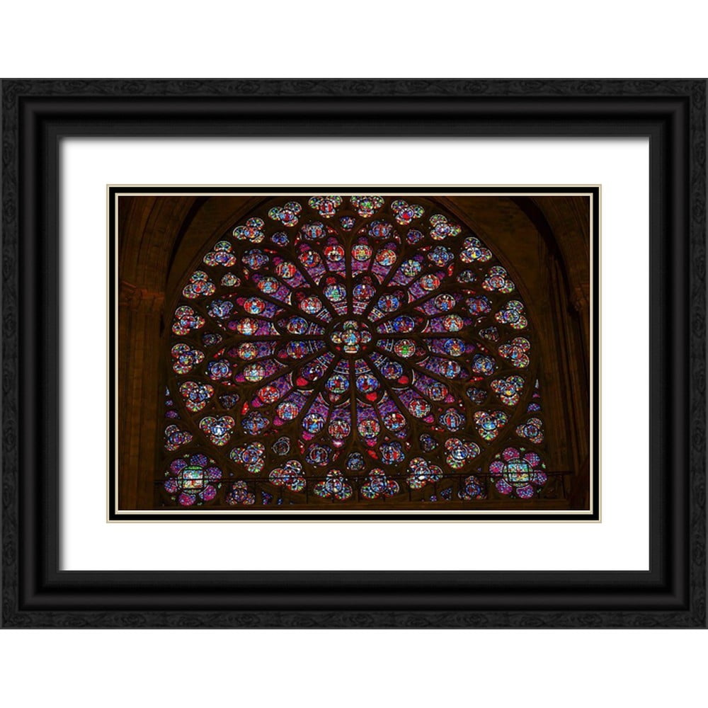 Perry, William 24x17 Black Ornate Wood Framed with Double Matting ...
