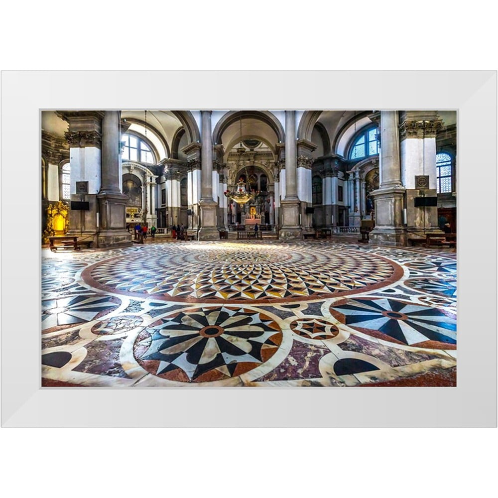 Perry, William 24x17 White Modern Wood Framed Museum Art Print Titled ...